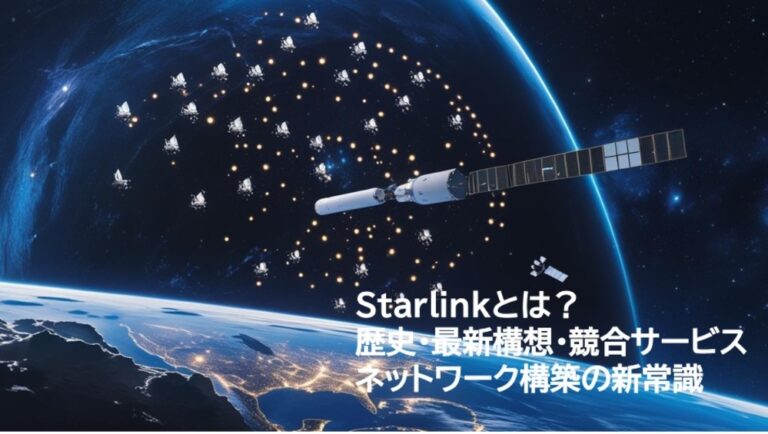 🌐【2025年版】Starlinkとは？歴史・最新構想・競合サービスまで徹底解説｜ネットワーク構築の新常識 - 知っとく広場 Light